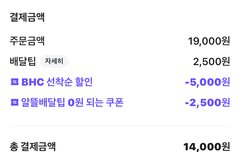 얘드라 bhc 5천원쿠폰잇다 | 네이트 판